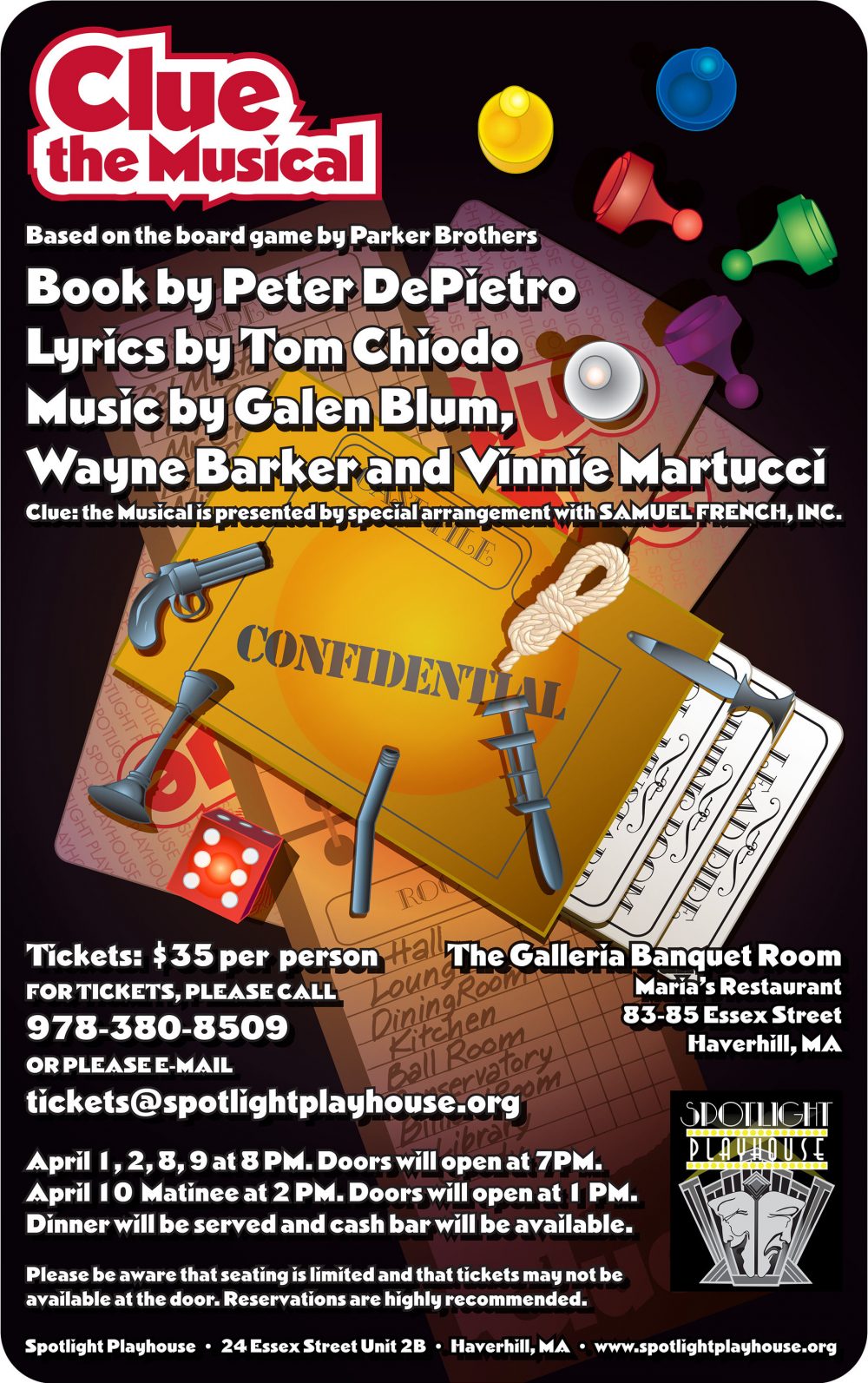 Clue: The Musical – Peter Cosmas Sofronas